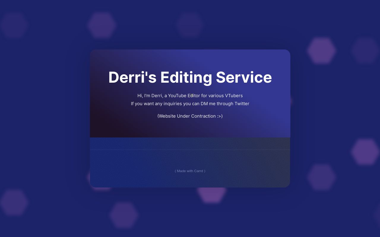 Derri's Portfolio